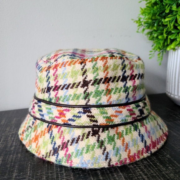 Coach | Accessories | Coach Tattersall Wool Bucket Hat | Poshmark